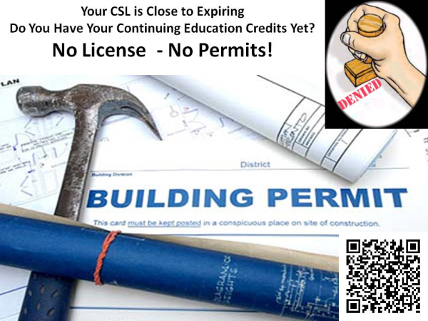Mass Construction Supervisor License CEU Training